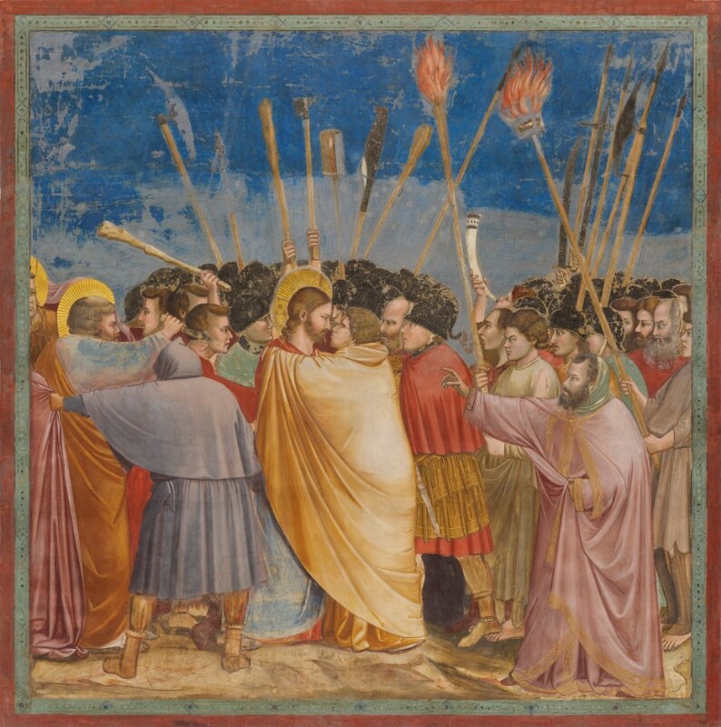 Kiss of Judas, Giotto Di Bondone