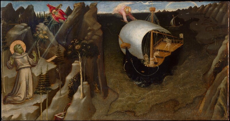 Stigmata of Saint Francis and a miracle of Saint Nicholas of Bari ...