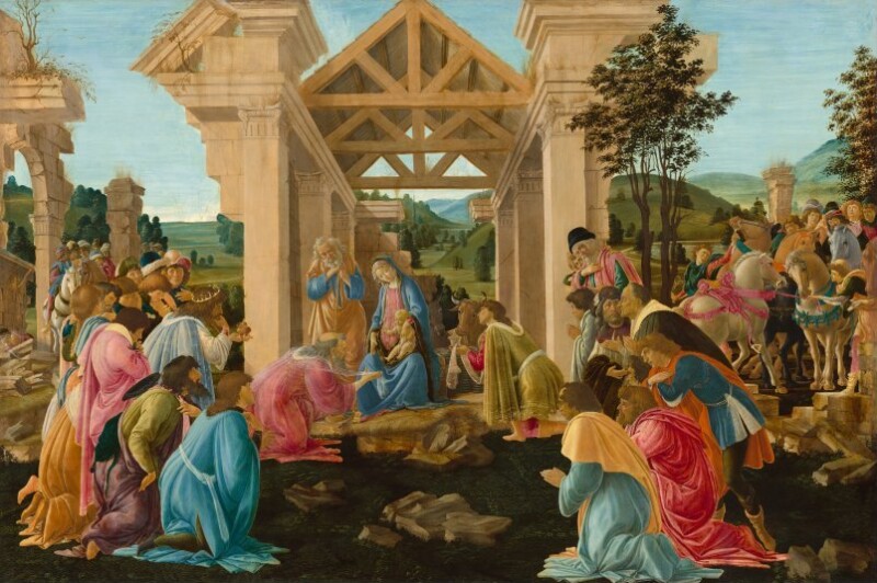 Adorazione dei Magi, Sandro Botticelli