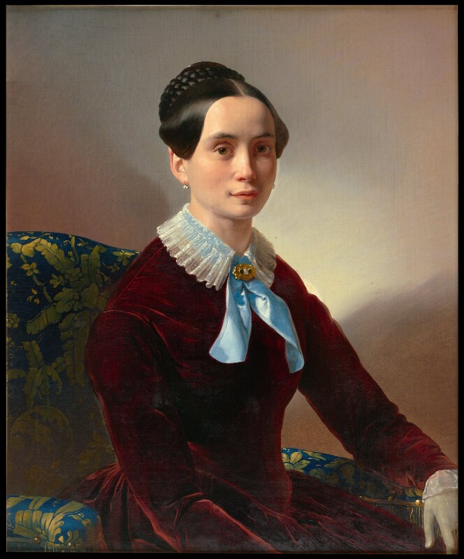 Ritratto di Giulia Moroni Resta, Giuseppe Sogni