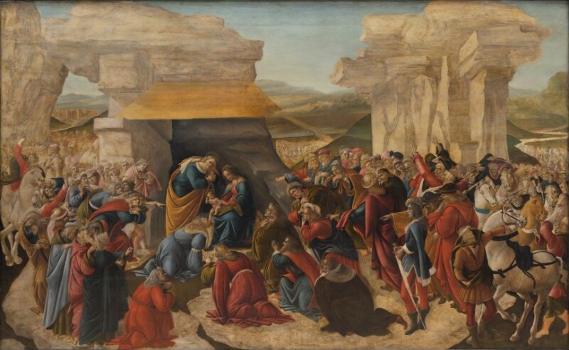Adorazione dei Magi, Sandro Botticelli