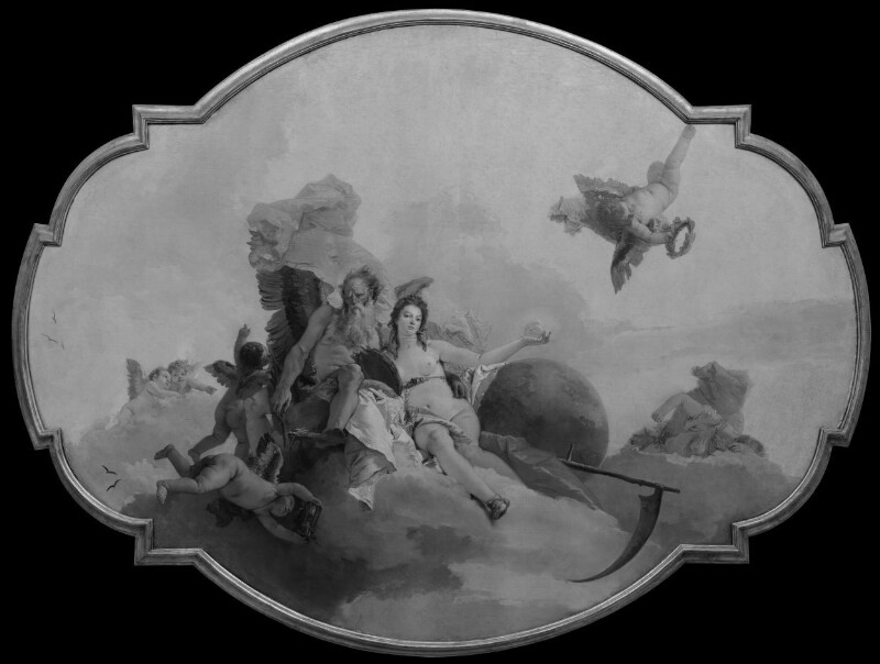 Truth Unveiled by Time, Giovan Battista Tiepolo