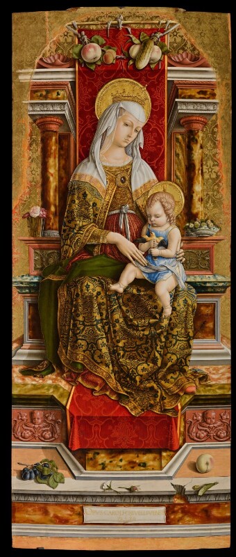 Trittico di San Domenico - Madonna con Bambino, Carlo Crivelli